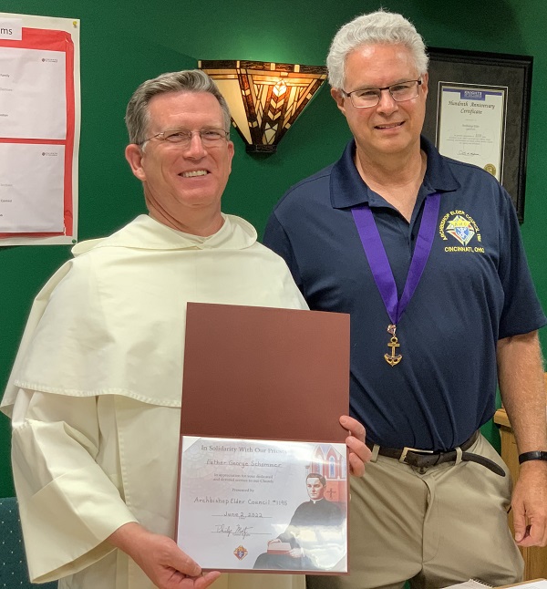 Our Worthy Chaplain-Emeritus, Fr. George Schommer, OP – Archbishop ...